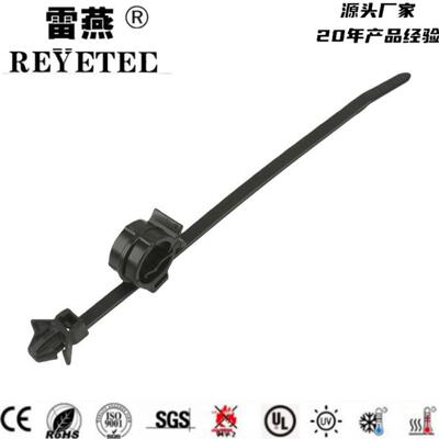 带管夹的分体式固定扎带 汽车扎带 156-01243/CN140AH7OC1A