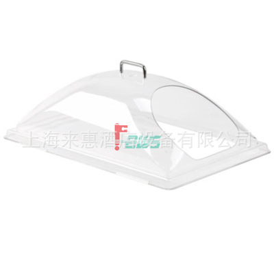 CAMBRO DD1220ECW-135 12＂x 20＂带端口的圆穹顶盖(透明)