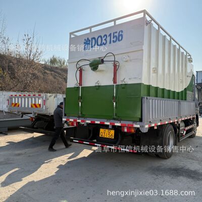 8立方高负压车载粉煤灰吸尘车