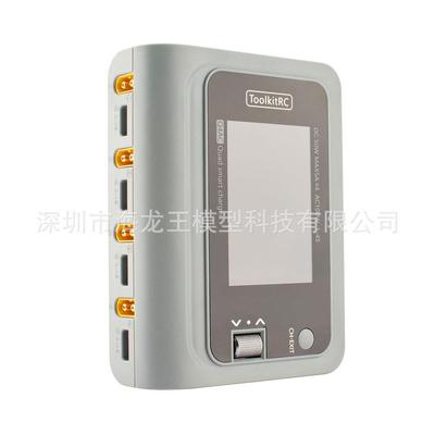 ToolkitRC Q4AC 4x50W 5A AC 100W 4端口DC智能充电器 XT60/XT30