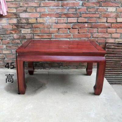 小桌pIA7BreW茶几阳实木炕几小老榆木飘窗桌榻方榻米子茶道台矮桌