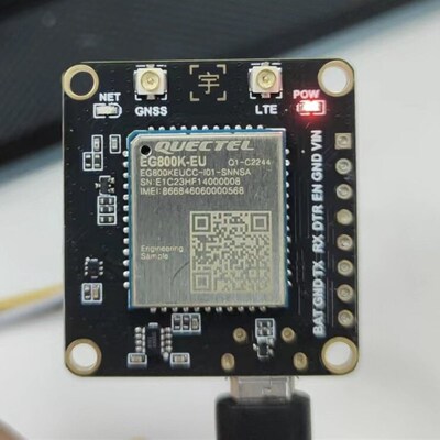 移远通信4G模组 Quectel EG800K测试板 欧洲版本GSM功能模块