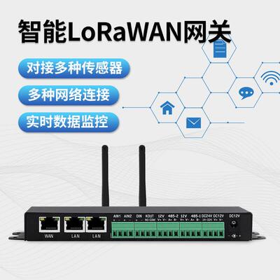 智能LoRaWAN网关 智能物联网无线网关 LoRaWAN工业级数据网关