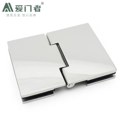 1爱OBK门者玻璃门平铰链30不锈钢浴室玻璃合页无框开4门80度折页