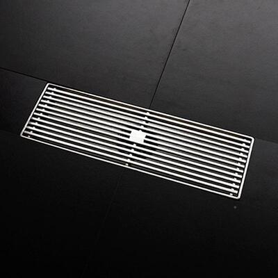 水304不锈钢加厚防臭DE300100漏卫生间淋浴房长方台地形大排量户