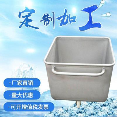 04不锈BTF钢桶肉料车,肉车小3料车桶,200L标准料车料料斗车