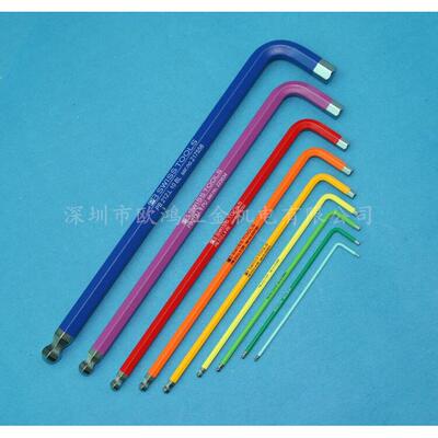 进QJP口瑞士B工具212LRB系列1.52.头53P4mm公制球加长内六角扳手