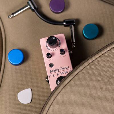 FLAMMA FC14 电吉他模拟空间合唱单块效果器便携迷你纯直通