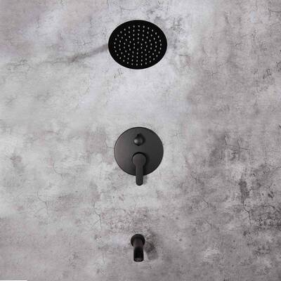 拉丝淋浴龙SYF0006套装浴室雨滴淋系浴统浴壁挂式淋头和手柄套头