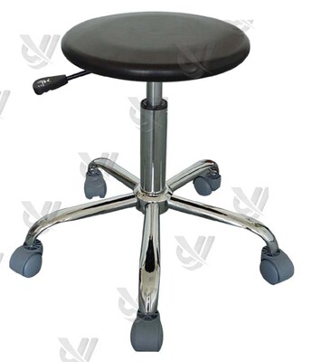 PU发泡防静电圆椅实验室工作椅 无尘车间防静电用椅2610