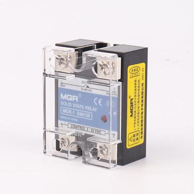 美尔固态继电器电MGR-1D481IOM2格0单相直继流控交流固态器