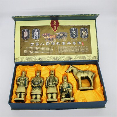 西安礼品 兵马俑摆件 仿古陶俑 陕西秦始皇陵文创 工艺品 中国风