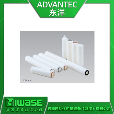 ADVANTEC东洋TCFH-G045-S1FS筒式滤芯PTFE膜滤芯用于食品行业