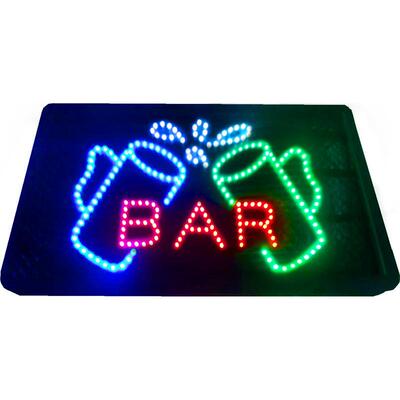 有ULCE认证LED广告牌 BAR告示牌招牌 酒吧店招 发光字