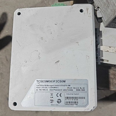 TCSESM083F2CU0M交换机 拆机 实物如图 不