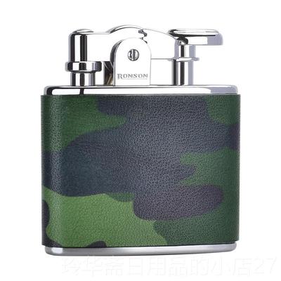 高档ronson打火机煤油男士朗森原装正古品火石覆老式机创意火朗
