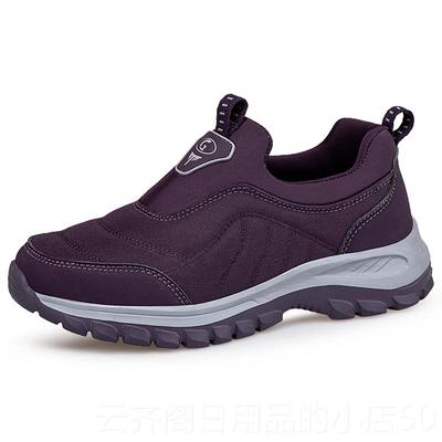 正品秋季人健步鞋男男鞋防滑软底中老年爸鞋子老爸北京布鞋老一脚