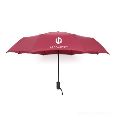 正品黑胶车门内置适用宾车载专用零跑雨伞ct03/ 11防礼礼品晒防晒