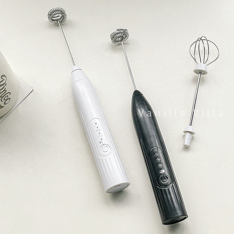 打奶泡器咖啡起泡器手持电动搅拌棒牛奶泡奶盖奶泡机器奶泡机打蛋