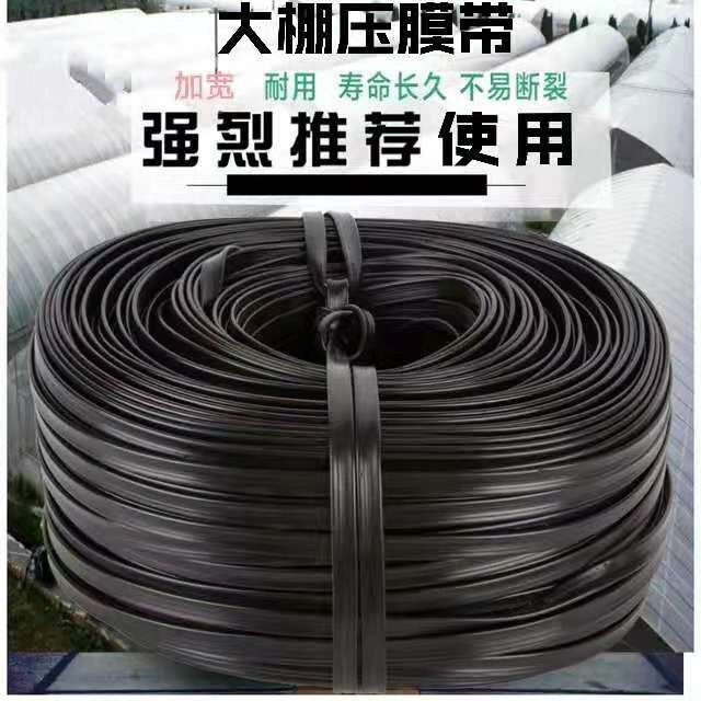 大棚压膜带园艺大棚配件塑料绳大棚黑色压膜线压膜绳抗老化压膜带