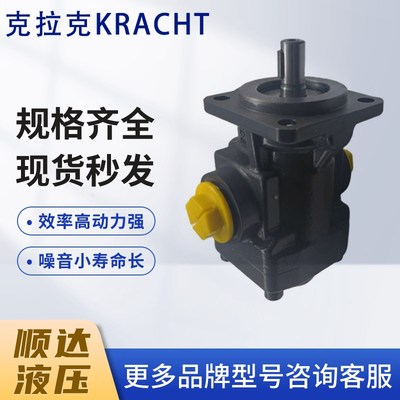 德国KRACHT克拉克KF80RF1-D15 RF2润滑高压齿轮泵油泵KF40RF2-D15