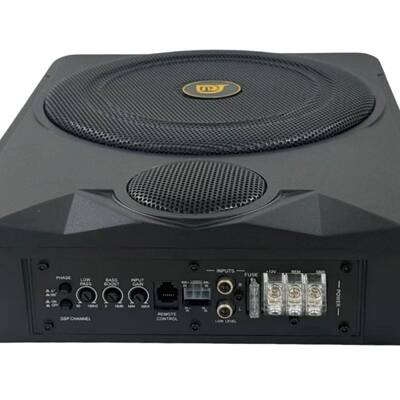 10寸超LPU汽车车音响有大功率功放源带高音薄小钢炮载低音炮