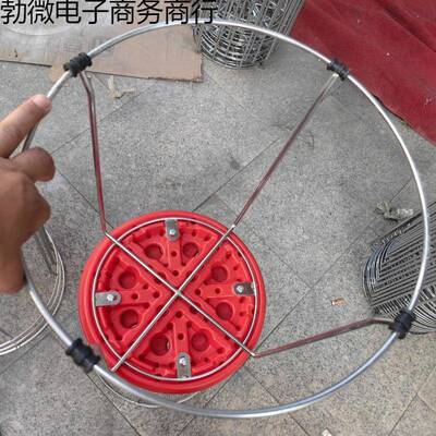 特加厚钢筋凳542塑料宴板凳摆摊圆商用酒饭店店餐粗厅会厅凳子十