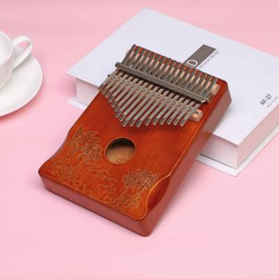 正品卡林巴琴21音拇指电箱17音kalimba学易学五礼指琴手指初琴乐