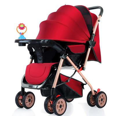 婴轻便可坐躺推PRI车四儿宝轮伞车可车折叠双向儿童宝避震好热销