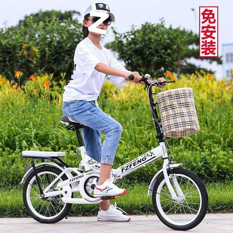 新款1女式自行车儿童折叠勤中通小厂家直供学生寸男女迷你单车206