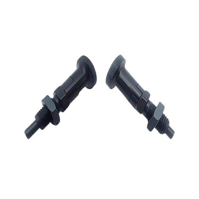 平头型分度销 细牙自锁旋钮柱塞PXYAF/PXYKF5/6/8/10/12/16/16L