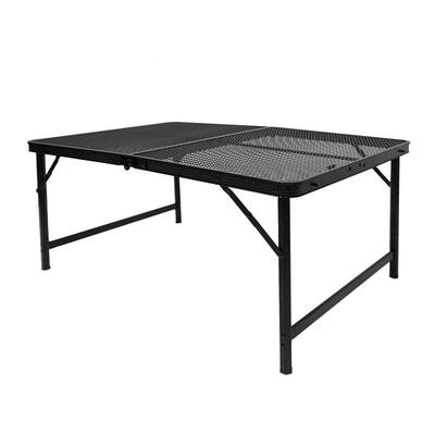 户外折叠网桌野营便防出水烧烤桌行自驾7091游便提携手式摆摊折叠