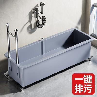 ?拖把池可移动落户RJZ地加大号洗墩布池地盆家用长清洗池外庭拖院