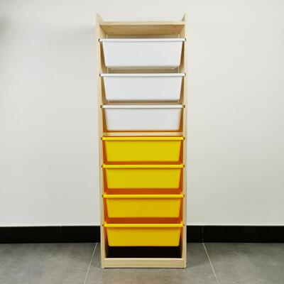 实纳木玩具收柜儿童房大量客纳厅整理置物PCP容架玩具收架储物柜