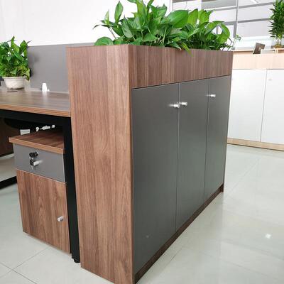 君BGH诚木家具矮柜柜办地公室收纳储物柜质隔断资料文件槽柜花柜