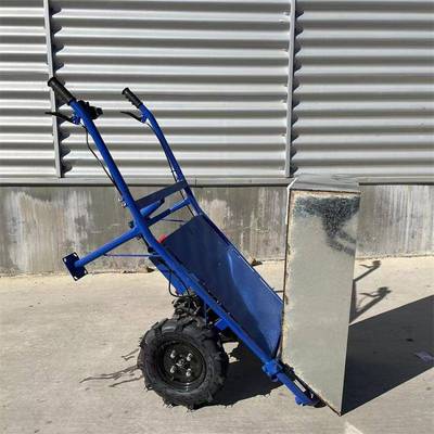 动手推鸡公电全自动搬运手推车仓储物车流拉老76货载重手推电动虎