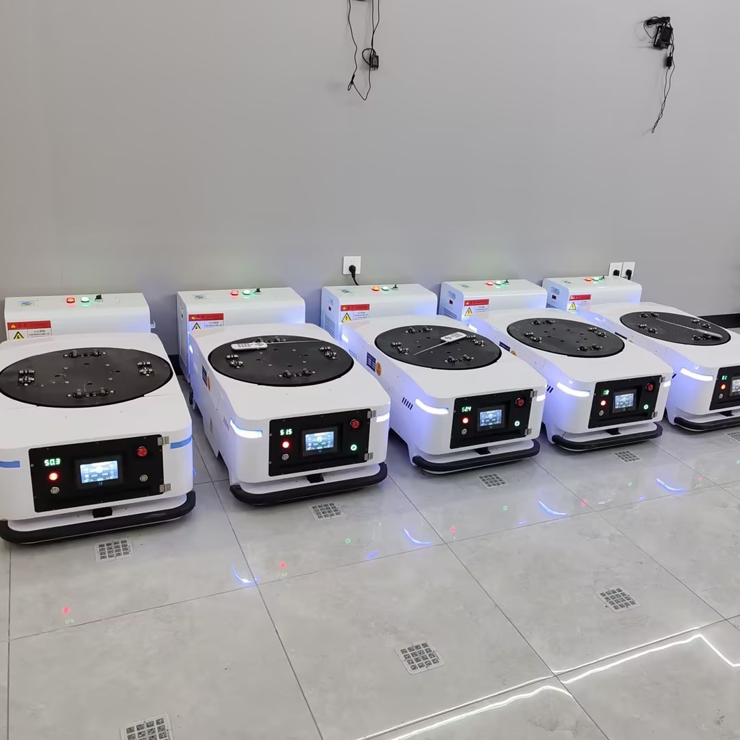 潜伏顶升agv小车冷库冷链自动搬运机器人仓库无人搬运车AMR