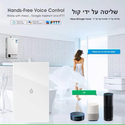 igbee热水z器20/4关0A开零火780线触摸面板开关AAPP无线远程控制