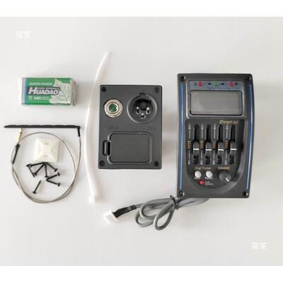 民谣吉卡他拾音EMA器电箱琴四段五段农口吉他内置拾插音器大货