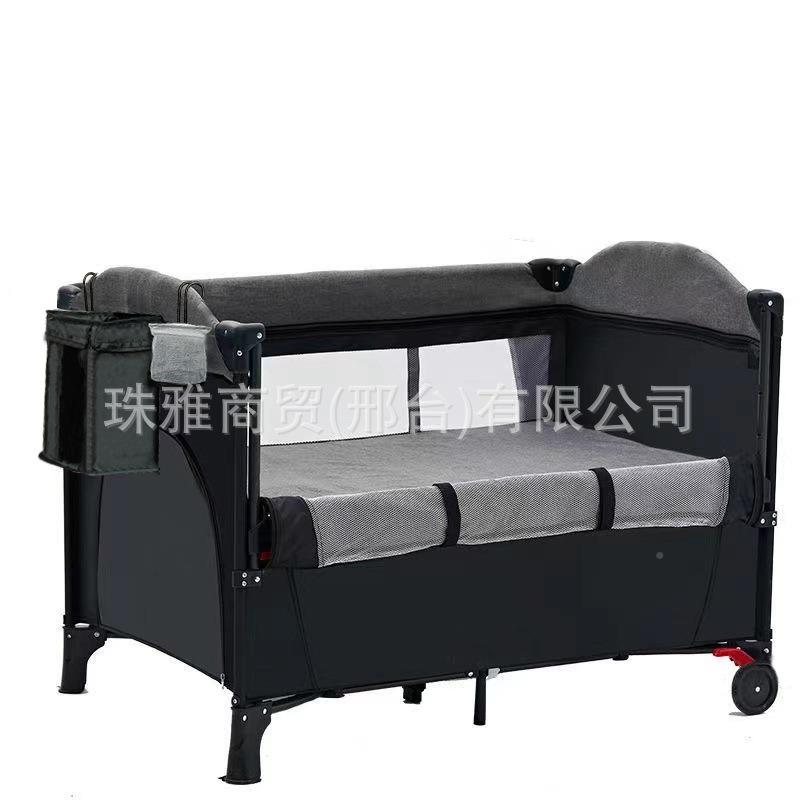 婴叠儿床多功能可折宝床可移动便大携式儿童YEC-01摇宝篮床新生儿