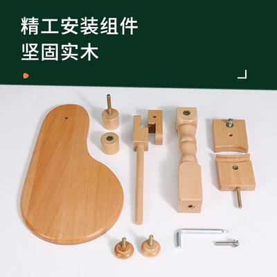 jp371-03款桌面绣架通用可调节台式新绣架家用实木十刺字绣绷绣工