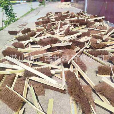 棕毛刷扫柄VPX刷竹车床刷长机板尼龙丝刷刷子棕刷床刷棕丝清洁