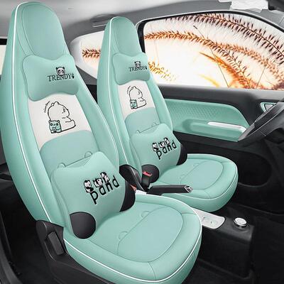 023新款15726猫迷你m熊ini座椅套可爱女四季通用坐全包专车专2用