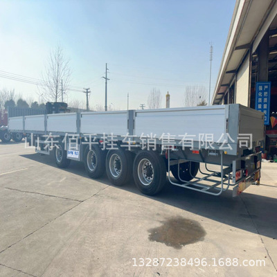 出售栏板半挂车 标车侧翻 欧洲标准 标箱侧翻自卸车自卸式