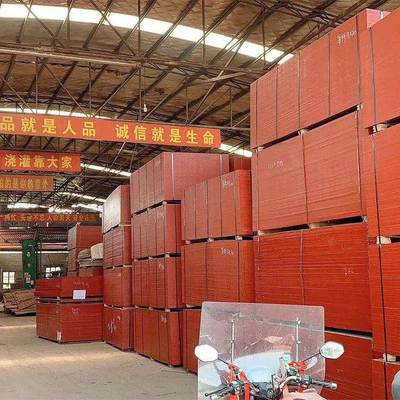 竹胶板建筑竹板工地房建施工用模板双面覆膜光滑平整好脱模