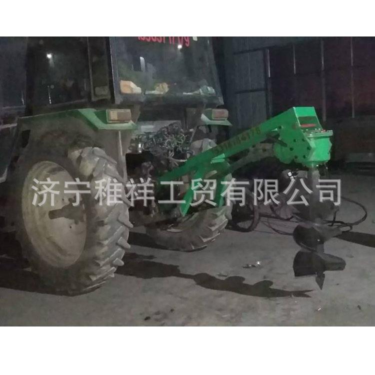 农园林植保打眼挖坑机购475金认栽树载电线业杆园机林机械