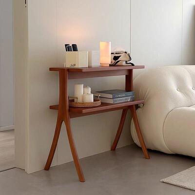 纳中古双边几家用客厅沙人发置物架字书架玄关层入户87366收家具