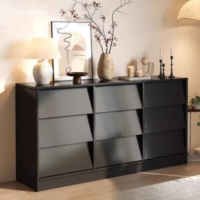 实木斗11087柜储抽屉柜卧室床尾置物客厅收纳靠墙物柜柜九斗柜小