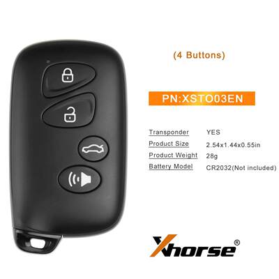 XHORSE XSTO03EN XM38 Series Universal Keys VVDI智能遥控钥匙