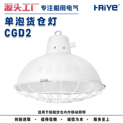 船用钢质单五泡带网罩CGD2/3-2大功率挂灯CGD1吊灯货仓货舱792007